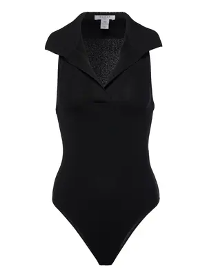 Alaïa Polo Bodysuit - Black