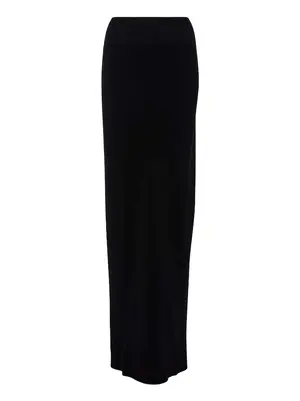 Rick Owens Coda Maxi Skirt - Black