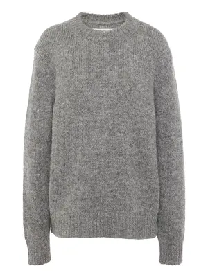 JIL SANDER Alpaca And Wool-blend Sweater - Grey