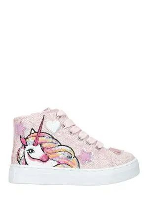 LELLI KELLY Unicorn High-top Sneakers - Pink