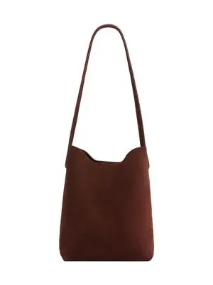 MANSUR GAVRIEL Mini Everyday Cabas - Chocolate Suede
