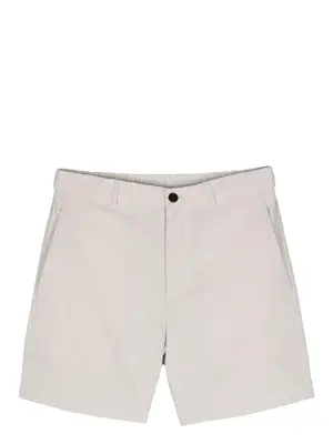 Theory Curtis Mid-rise Chino Shorts - Neutrals