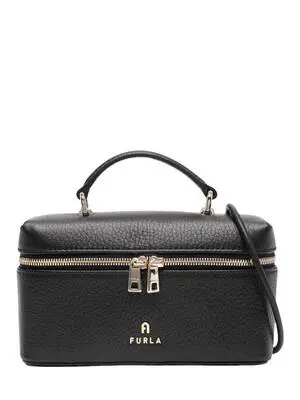 Furla Camelia Mini Leather Bag - Black