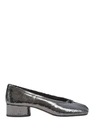 MAISON MARGIELA Maison Margiela Tabi Broken Mirror Heeled Pumps Grey