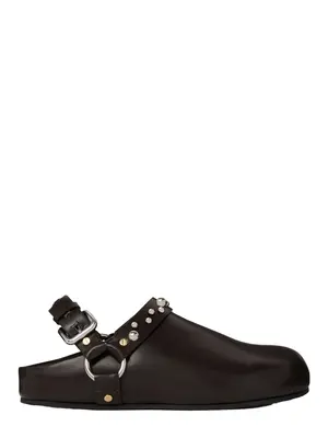 Stella McCartney Elyse Studded Clogs - Brown
