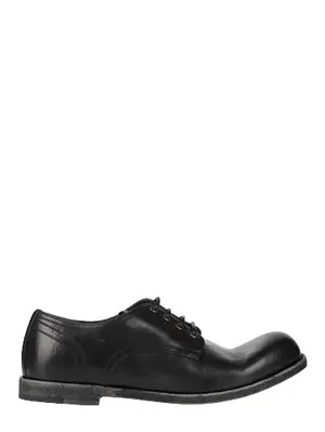 Dolce & Gabbana Leather Lace-up Derby Shoes - Black