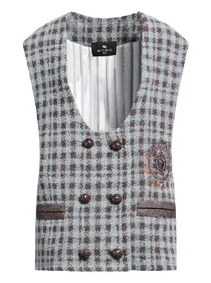 Etro Tailored Vest - Blue