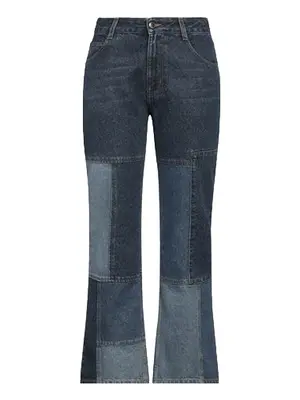 Chloé Cotton-hemp Boot-cut Jeans - Blue