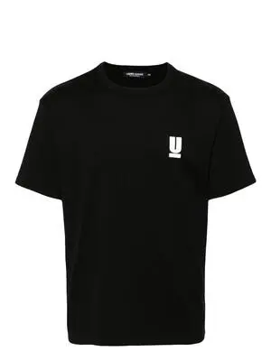 UNDERCOVERISM Logo-print Cotton T-shirt - Black