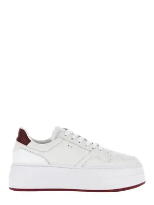 Hogan H670 Flatform Sneakers - White