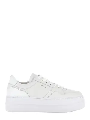 Hogan H670 Flatform Sneakers - White