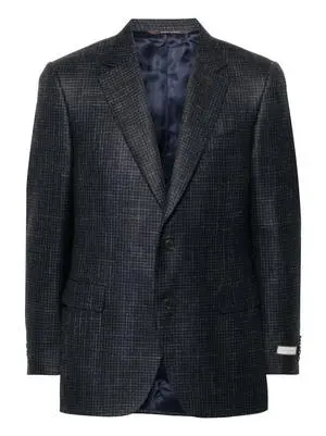 Canali Single-breasted Blazer - Blue