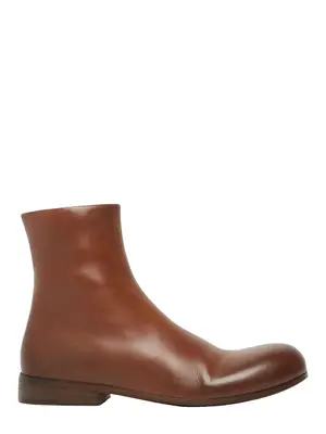 Marsèll Capozucca Leather Ankle Boots - Brown