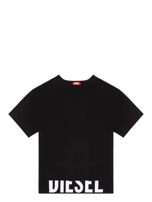 DIESEL Logo-print T-shirt - Black