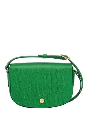 Longchamp Longchamp Épure Leather Crossbody Bag Green