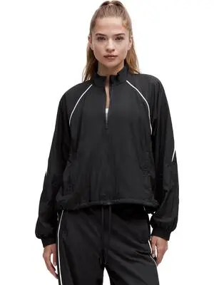 Lululemon License To Train Lightweight Track Jacket - Black
