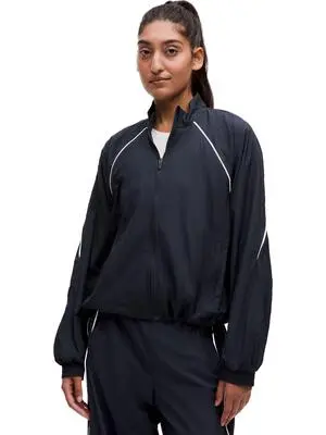 Lululemon License To Train Lightweight Track Jacket - True Navy