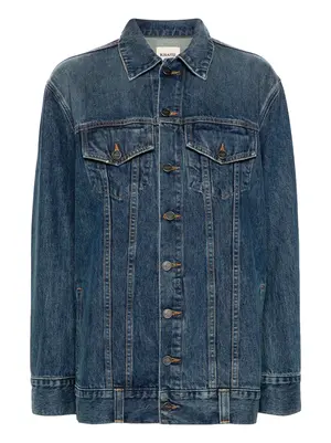 Khaite Ross Denim Jacket - Blue