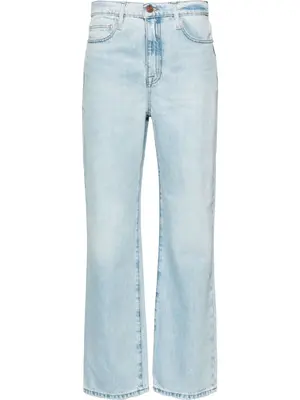 FRAME Le Jane Straight-leg Jeans - Blue