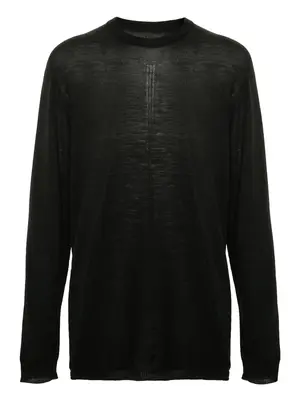 RICK OWENS Rick Owens Crew Neck Wool Jumper