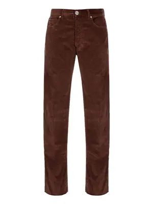 PINKO PINKO Leyda Straight-Leg Corduroy Trousers