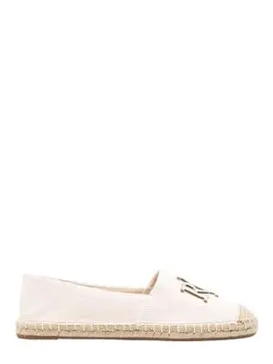 Ralph Lauren Cameryn Logo Espadrilles - Neutrals