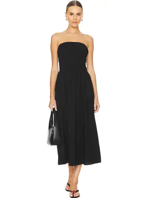 NIA River Dress - Black