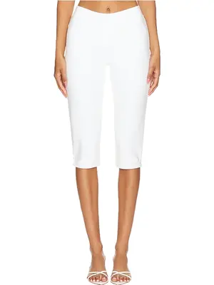GUIZIO Caria Capri Pants - White