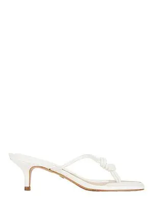 Schutz Poppy Sandal - White