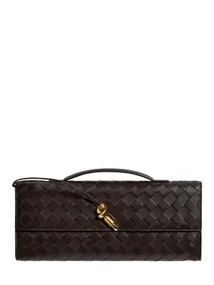 Bottega Veneta Bottega  Veneta Andiamo Clutch Fondant