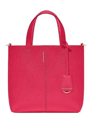 MAISON DE SABRE Leather Soft Tote - Fuchsia Lavender