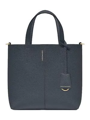 MAISON DE SABRE Leather Soft Tote - Graphite Sky