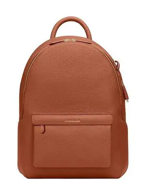 MAISON DE SABRE Leather Backpack Walnut Brown