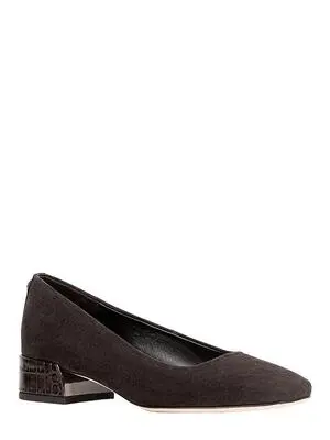 DONALD PLINER Dreww Mid-heel Pumps - Dark Brown