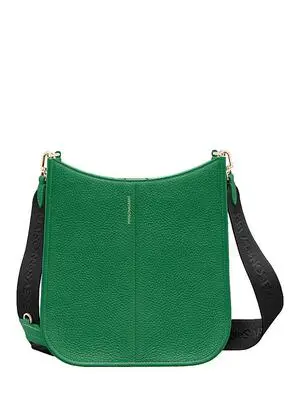 MAISON DE SABRE Leather Saddle Crossbody Bag - Emerald Green