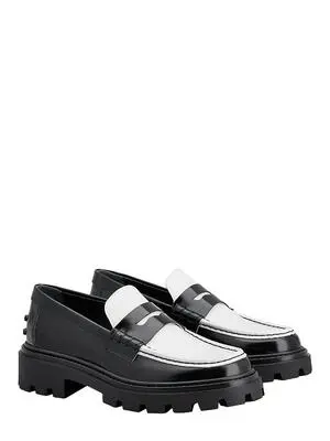 TOD'S Platform Loafers - Black