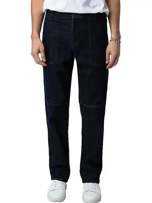 Zadig&Voltaire Pio Straight Leg Jeans - Brut