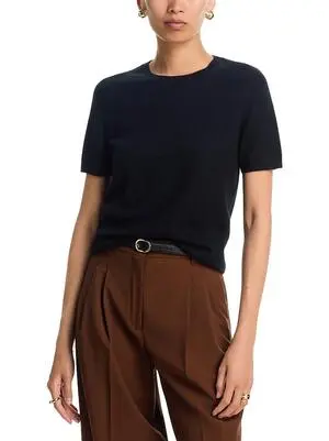 Bloomingdale'S C Exclusive Cashmere Crewneck Sweater - Black