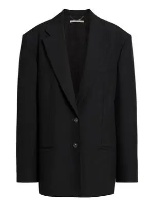 Stella McCartney Oversized Wool Blazer - Black