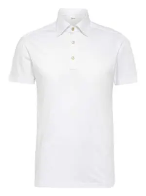 Kiton Cotton Polo Shirt - White