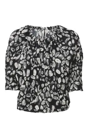 Marni Printed Blouse - Black