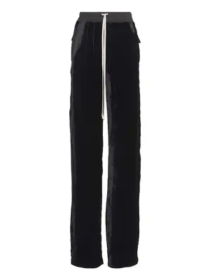 Rick Owens Dietrich Crêpe Sweatpants - Black