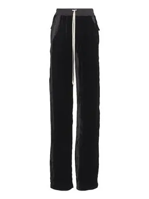 Rick Owens Dietrich Crêpe Sweatpants - Black