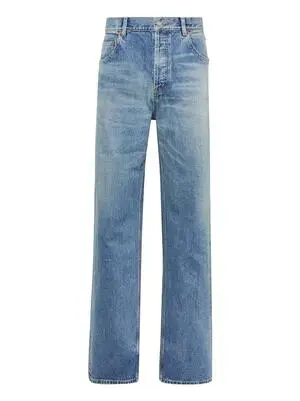 SAINT LAURENT Mid-rise Straight Jeans
