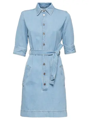 FRAME Shirt Dress - Blue