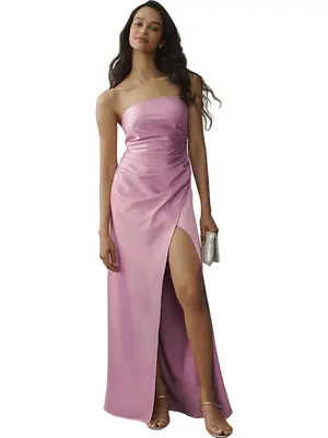 Bhldn BHLDN Danielle Strapless Maxi Dress Pink