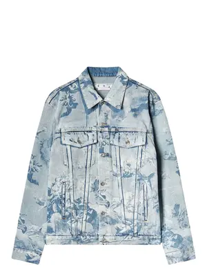 Off-White Skate Denim Jacket - Blue