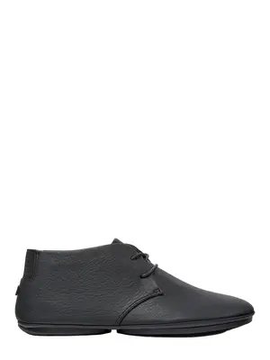 Camper Nina Leather Boots - Black