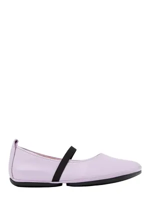 Camper Right Nina Leather Ballerinas - Pink