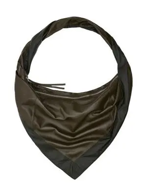 LEMAIRE Scarf Leather Shoulder Bag - Green